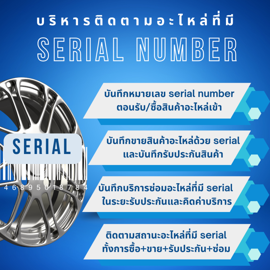 Auto Parts With Serial Numbers Beginning In A
